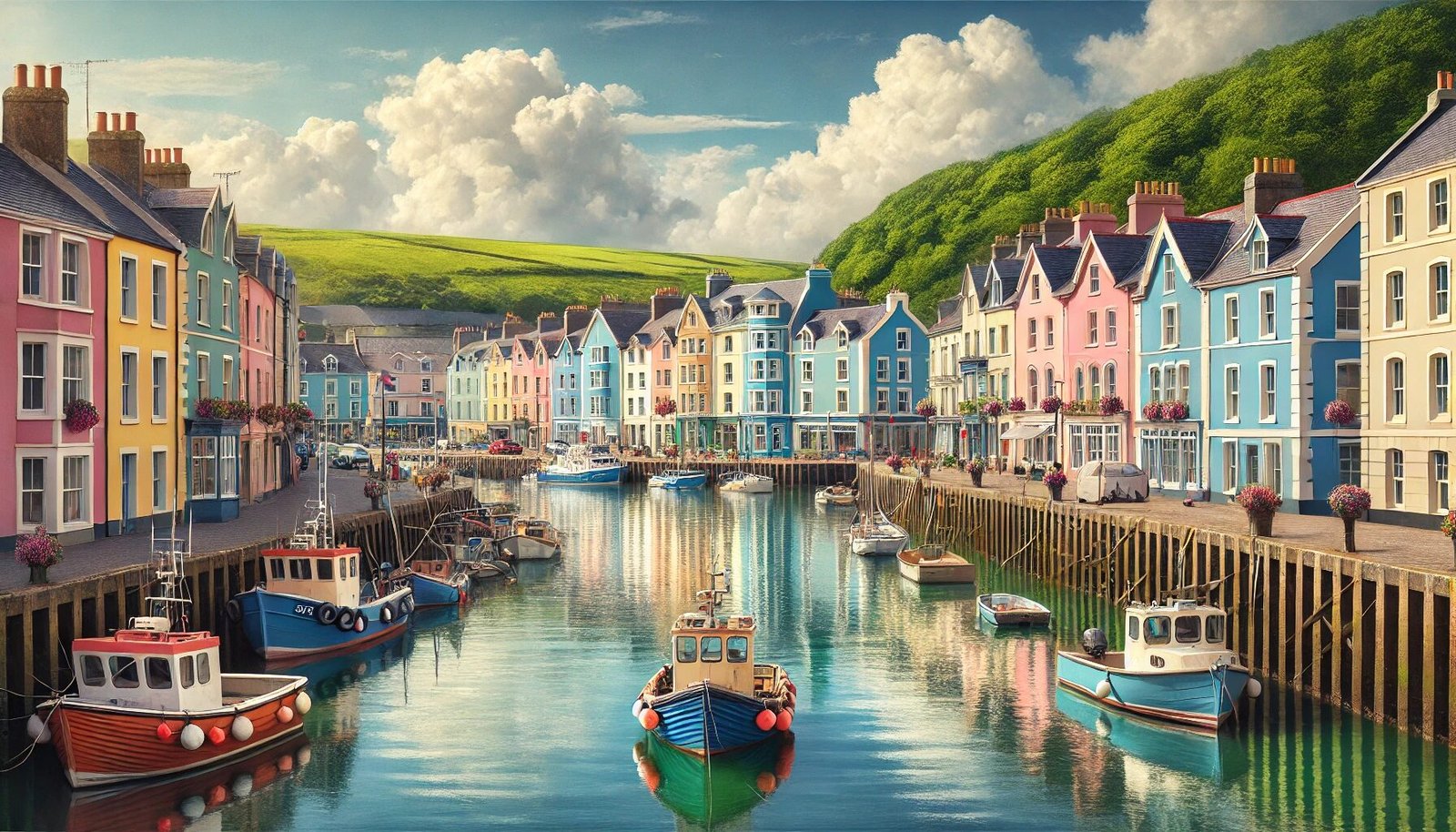 Aberaeron - Discover Wales
